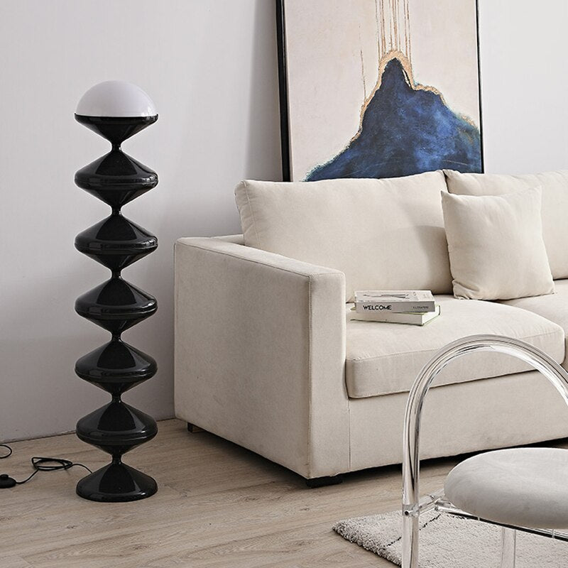 Mid Century / Bauhaus Inspired Wavy Table & Floor LED Lamps – Peppery Home