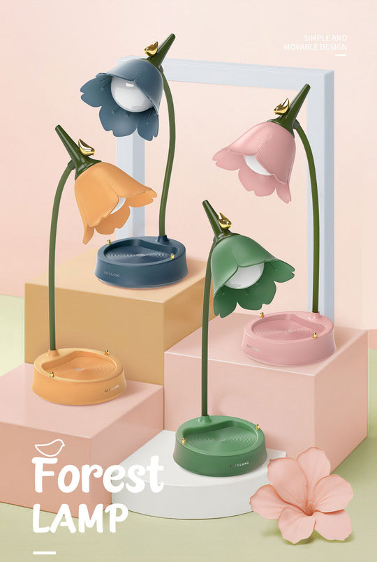 Forest Flower Desk Lamp / Study Lamp / Table Lamp / Lighting – Peppery Home